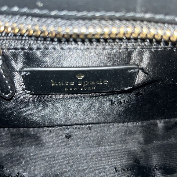 kate spade | Bags | Kate Spade Reegan Small Leather Shoulder Bag Black ...